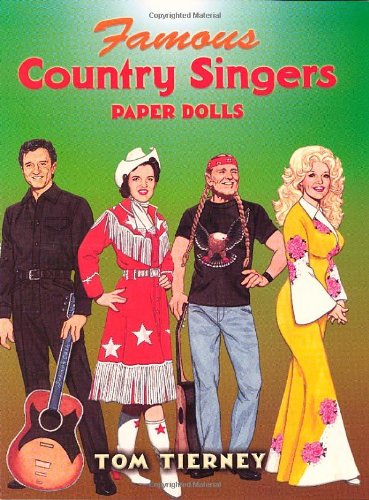 Famous Country Singers Paper Dolls : Tierney, Tom: Amazon.ca: Toys & Games