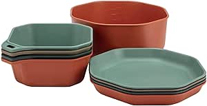 Amazon.com : Gerber Gear ComplEAT Tableware Set - Polypropylene Camping ...