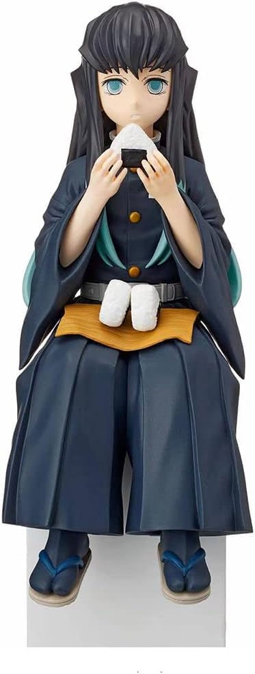 Buy Blue Aura Muichiro Tokito Demon Slayer Action Figures Height -15CM ...