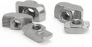 Amazon.co.jp: 10-100 pcs M3 M4 M5 M6 M8 T Nut T Nut Hammer Drop-in Slide Nut Fixed 1515 2020 ...