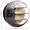 Wooden Floating Shelves Wall Mounted Rack Moon Phase Shelf Wood Wall ...