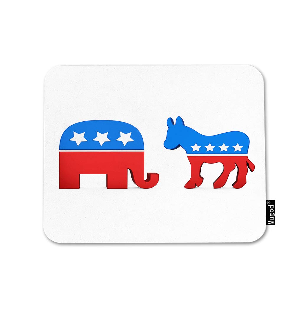 Republican Elephant And Democratic Donkey Png