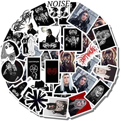 Amazon.com: 20 PCS Stickers Pack Ghostemane Aesthetic Vinyl Colorful ...