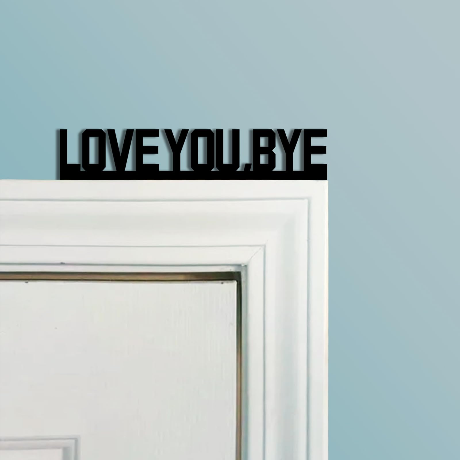 Amazon.com: Love You Bye Sign Above Door,Love Sign for Door Frame Decor ...