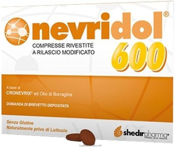 NEVRIDOL 600 30CPR- antiossidante e neuroprotettivo : Amazon.it: Salute ...