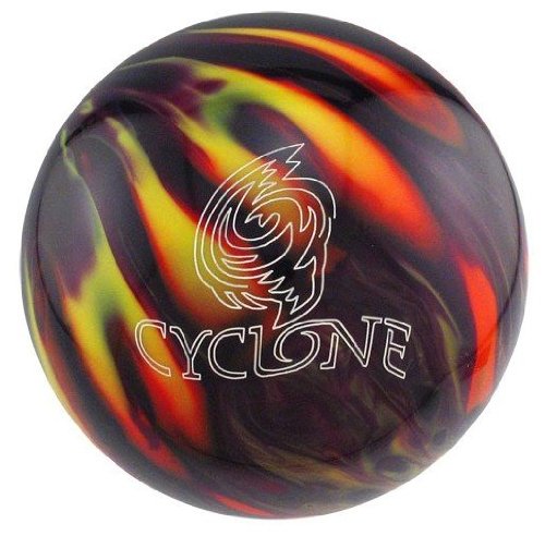 Ebonite Cyclone Bowling Ball, Purple/Orange/Yellow, 10 : Amazon.in ...
