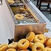 Amazon.com: Commercial Automatic Donut Making Machine, Single Row Auto ...