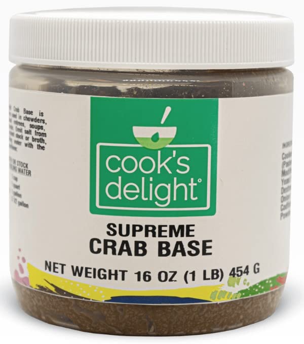 Amazon.com : Cook's Delight Supreme Crab Base - 1 lb makes 5 1/2 ...