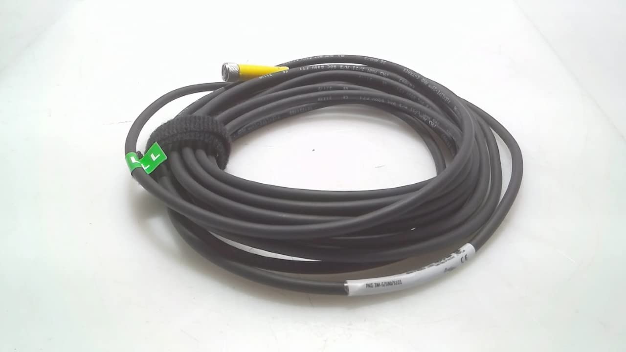 TURCK PKG 3M-5/S90/S101 TPU Jacket, M8 PICOFAST, CORDSET, Single Ended ...