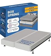 Amazon.com: Greaton, Unassembled Twin Bed – 8-Inch Wood Box Spring Only ...