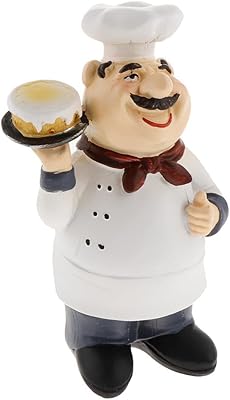 Amazon.com: Deco 79 Polystone Chef Decorative Sculpture Home Decor ...