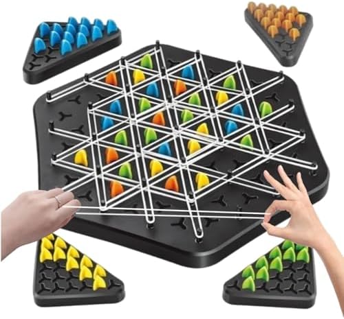Buy Chain Triangle Game, Chain Triangle Chess Game,Triggle Rubber Band ...