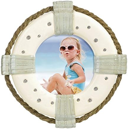 Amazon.com - Life Preserver Photo Frame - Ceramic 3" X 5"