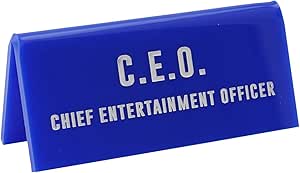 CGB Giftware Eureka CEO - Chief Entertainment Officer' Novlety Fun ...