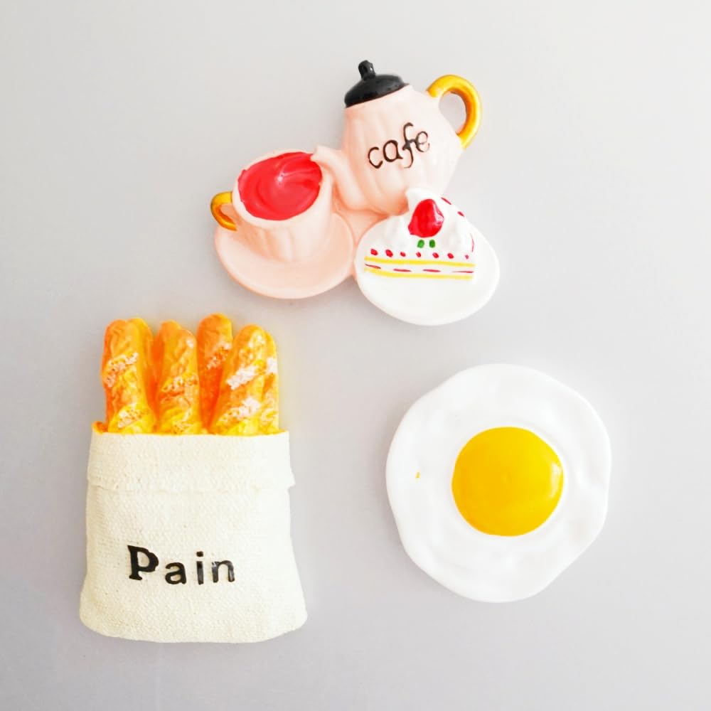 Amazon.com: Food Refrigerator Magnets for Home Kitchen Decor, Funny ...