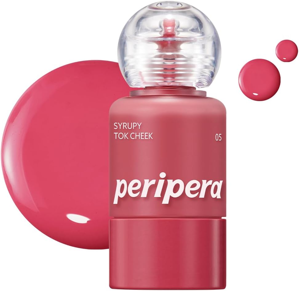 Amazon.com : PERIPERA SYRUPY TOK CHEEK 5 Colors, Liquid Blush, Dewy ...