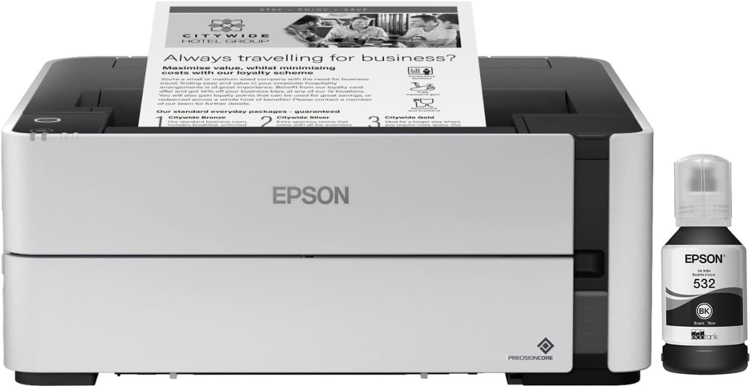 Buy Epson EcoTank ET-M1170 Single-Function Wireless Monochrome ...