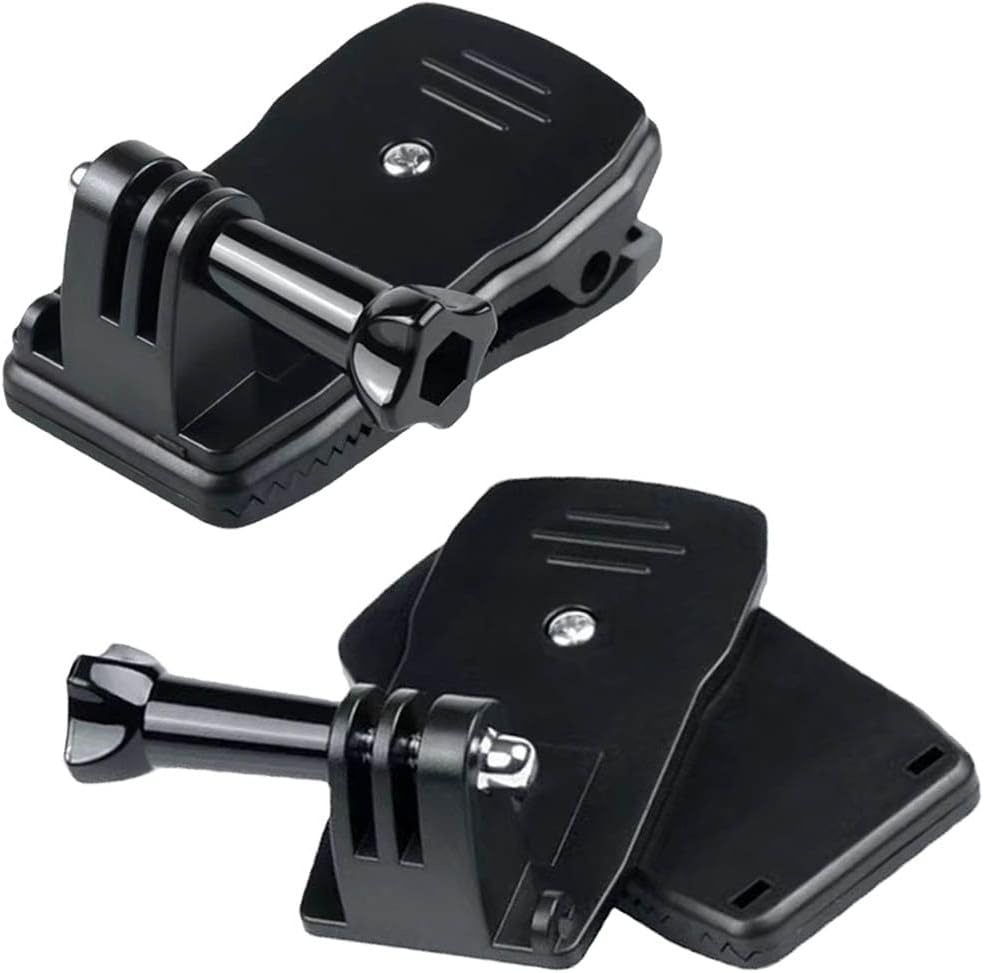 Amazon.com : VIZEMO 2 Pack 360 Degree Rotary Backpack Hat Rec-Mounts ...