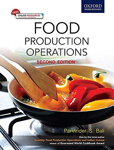 Food Production Operations 2E (With Dvd) : Amazon.in: Books
