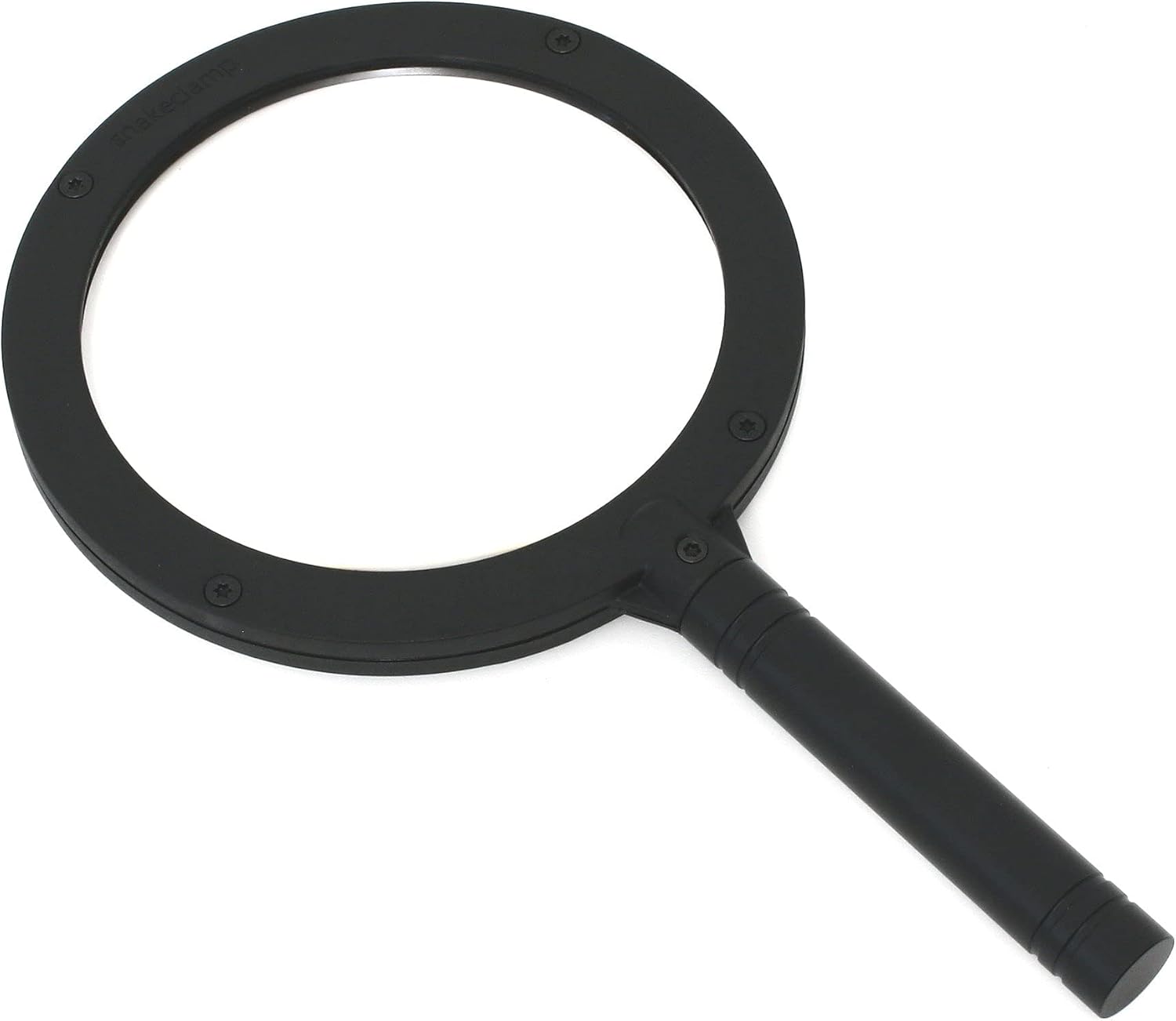 Amazon.com: 5 Inch 10x Handheld Magnifying Glass - Clear Glass Lens ...