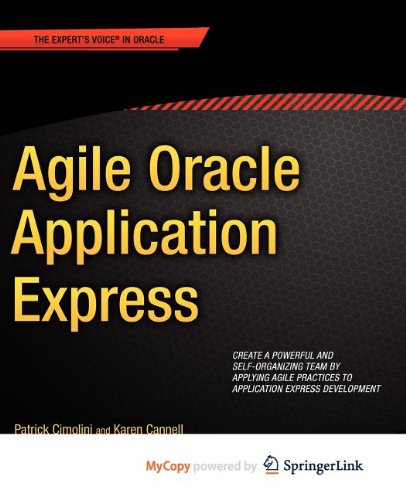 Agile Oracle Application Express: Jason Williamson: 9781430237617 ...