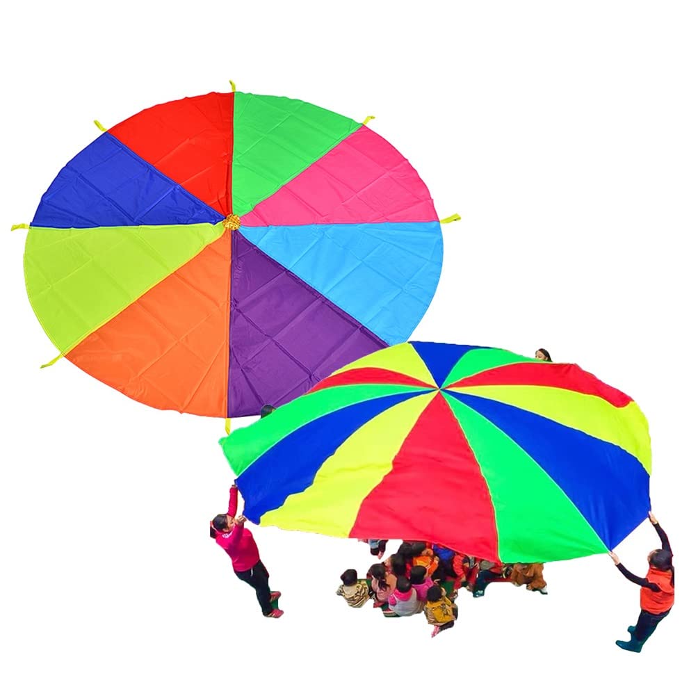 Rainbow Parachute Clipart
