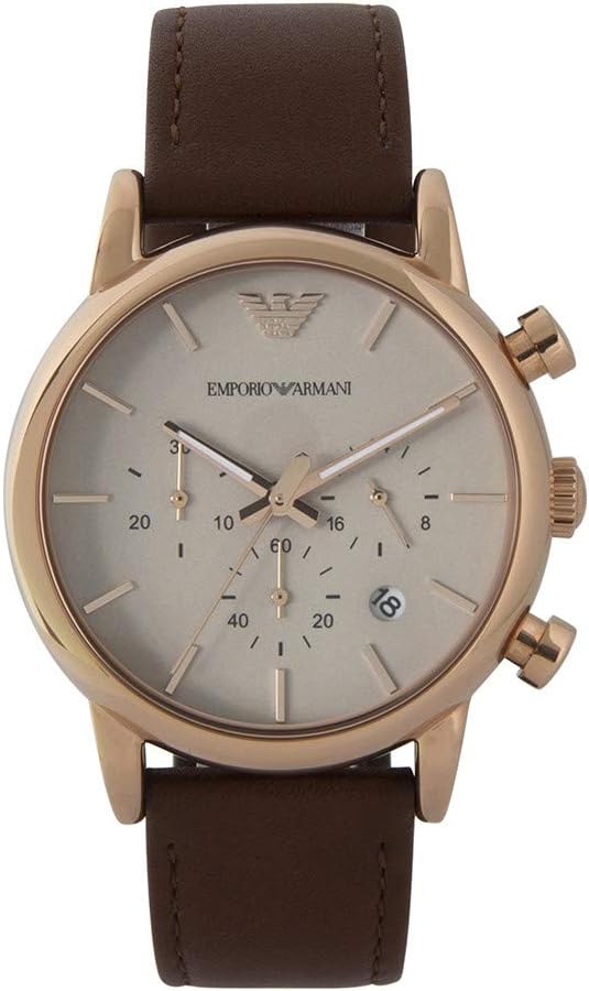 Emporio Armani Analog Beige Dial Women's Watch-AR2074 : Amazon.in: Fashion