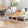 Amazon.com: Wicker Baskets for Organizing, Set of 3 Nesting Wicker ...