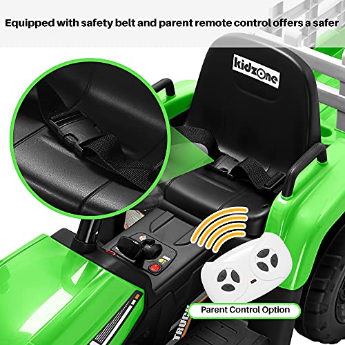 Kidzone 12V 7AH Treaded Tires with Dual 25W Motors Remote Control ...