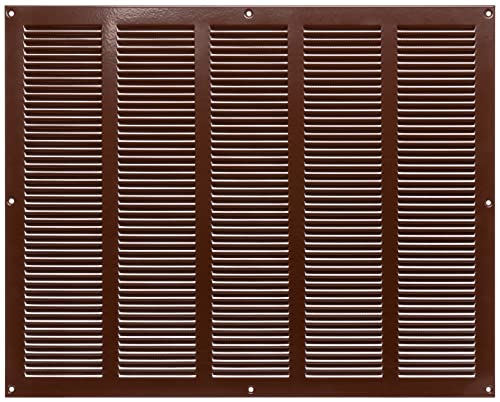 500x400mm / 20×16 inch Metal Brown Ventilation Grille – Air Vent Cover ...