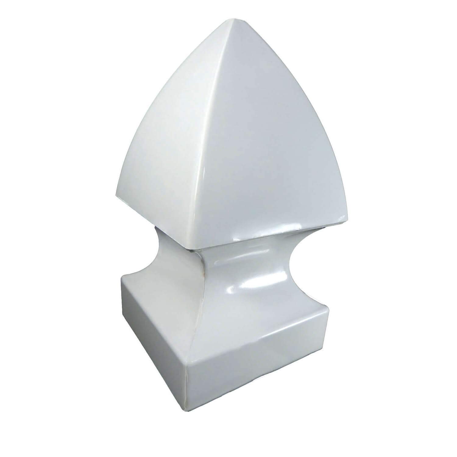 Vinyl Post Caps Gothic Style 5 X 5 White Vinyl | Desertcart Bermuda