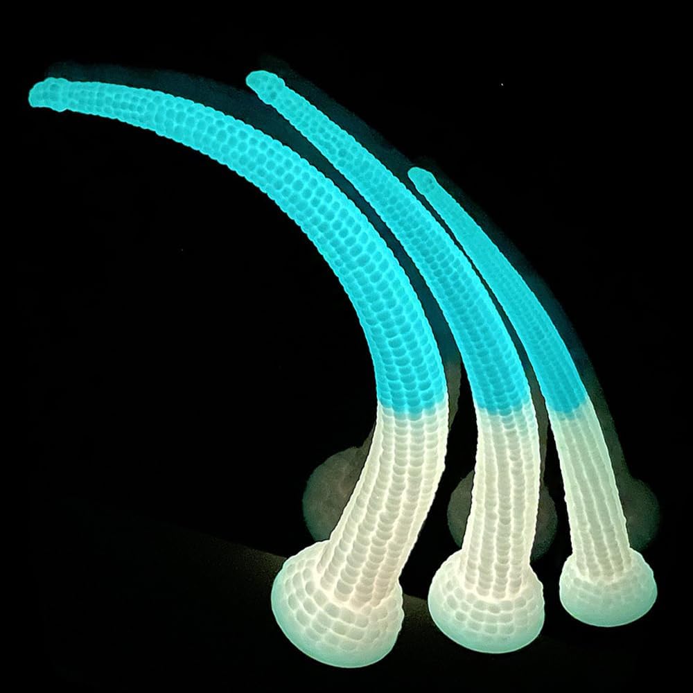 Amazon | Tsukitoy 超長いアナルプラグトウモロコシ状 ロングディルド アナル ディルド 吸盤付 夜光可能あなるぷらぐアナル拡張 凹凸あり男女兼用 あだるとグッズ- 夜光|3点 ...