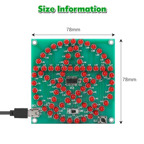 Snapklik.com : Soldering Project, Icstation Circular Star Soldering ...