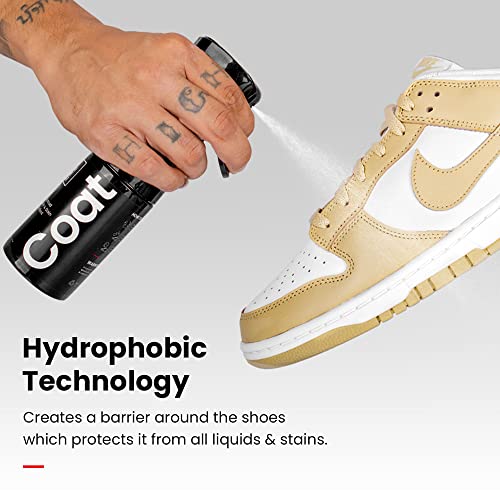 SHOEGR Shoe Protector Spray | Invisible Water & Stain Repellent ...