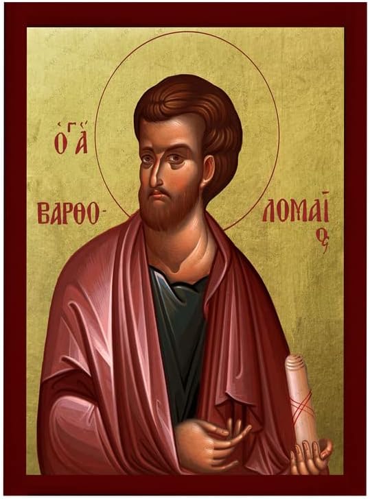 Amazon.com: Saint Bartholomew icon, Handmade Greek Orthodox icon St ...