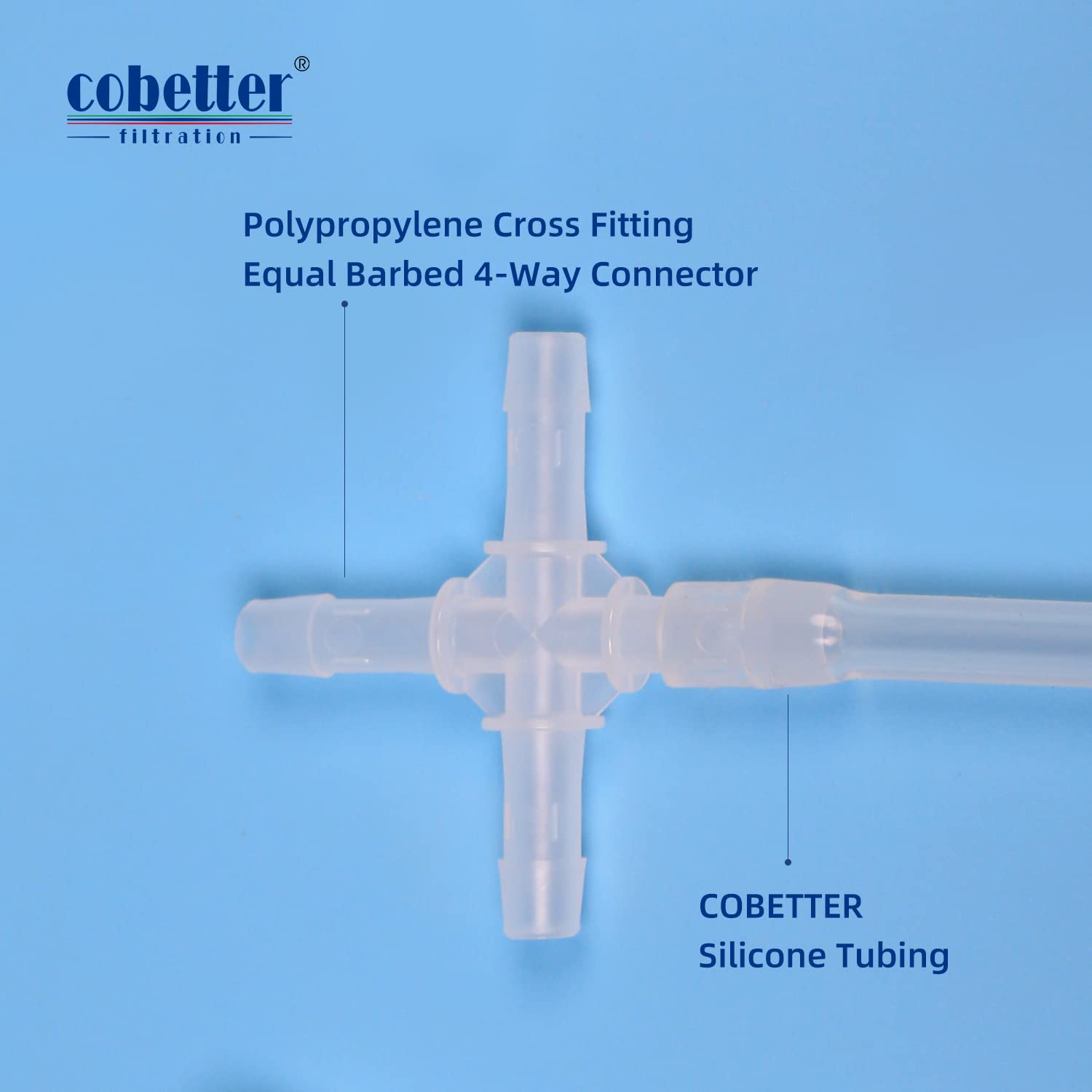 Snapklik.com : 10 Pack Pharmaceutical Polypropylene Cross Fittings ...