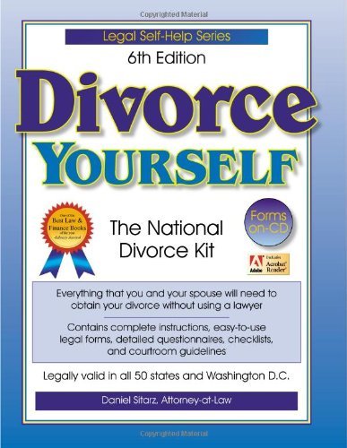 Amazon | Divorce Yourself: The National Divorce Kit | Sitarz, Daniel ...