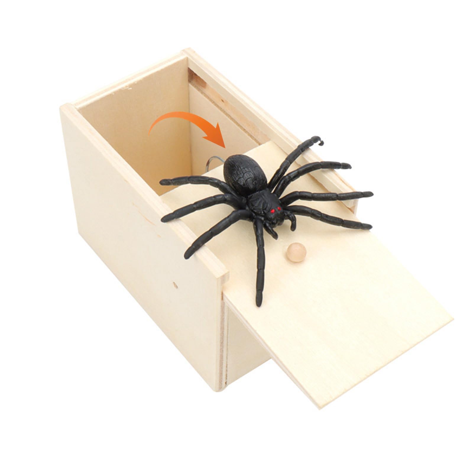 Amazon.com: KAZETEC Spider in a Box Prank,Handmade Wooden Trick ...