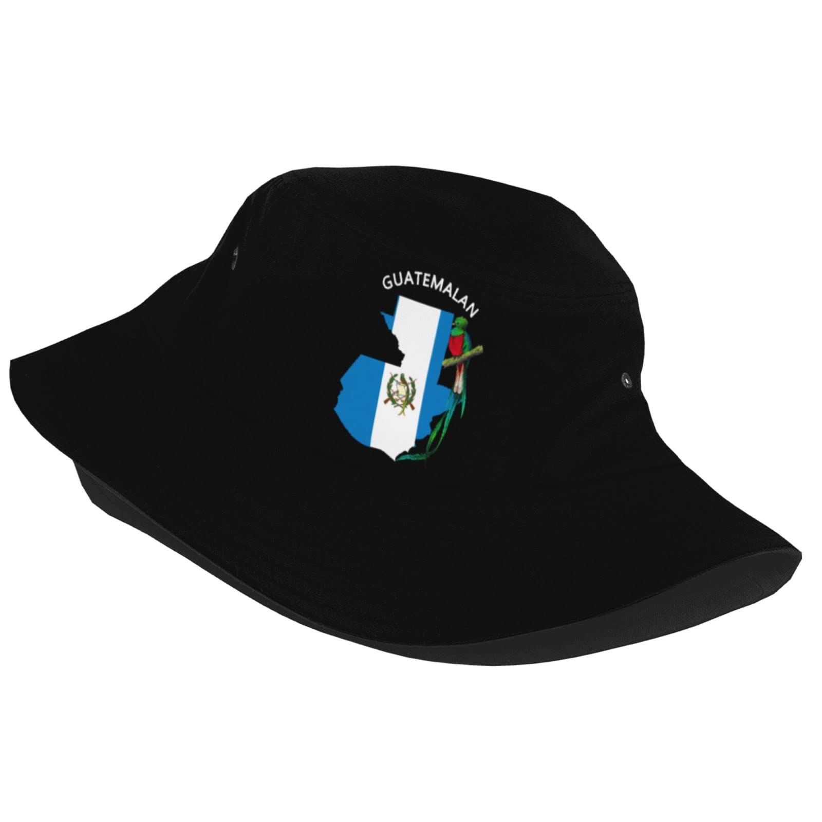 Snapklik.com : Flag Map And Quetzal Bird Of Guatemala Bucket Hat Unisex ...