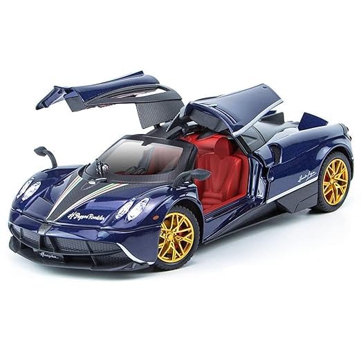 PERKSCORNER 1/32 Scale Pagani Huayra Dinastia Metal Pull Back Model Car ...