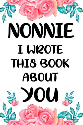 Amazon.com: Nonnie I Wrote this Book about you cute fill in the blank ...