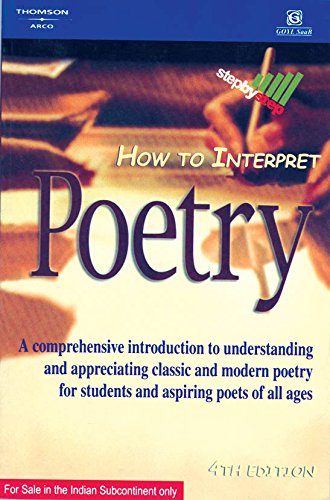 How to Interpret Poetry: Laurie E. Rozakis: 9789812438782: Amazon.com ...