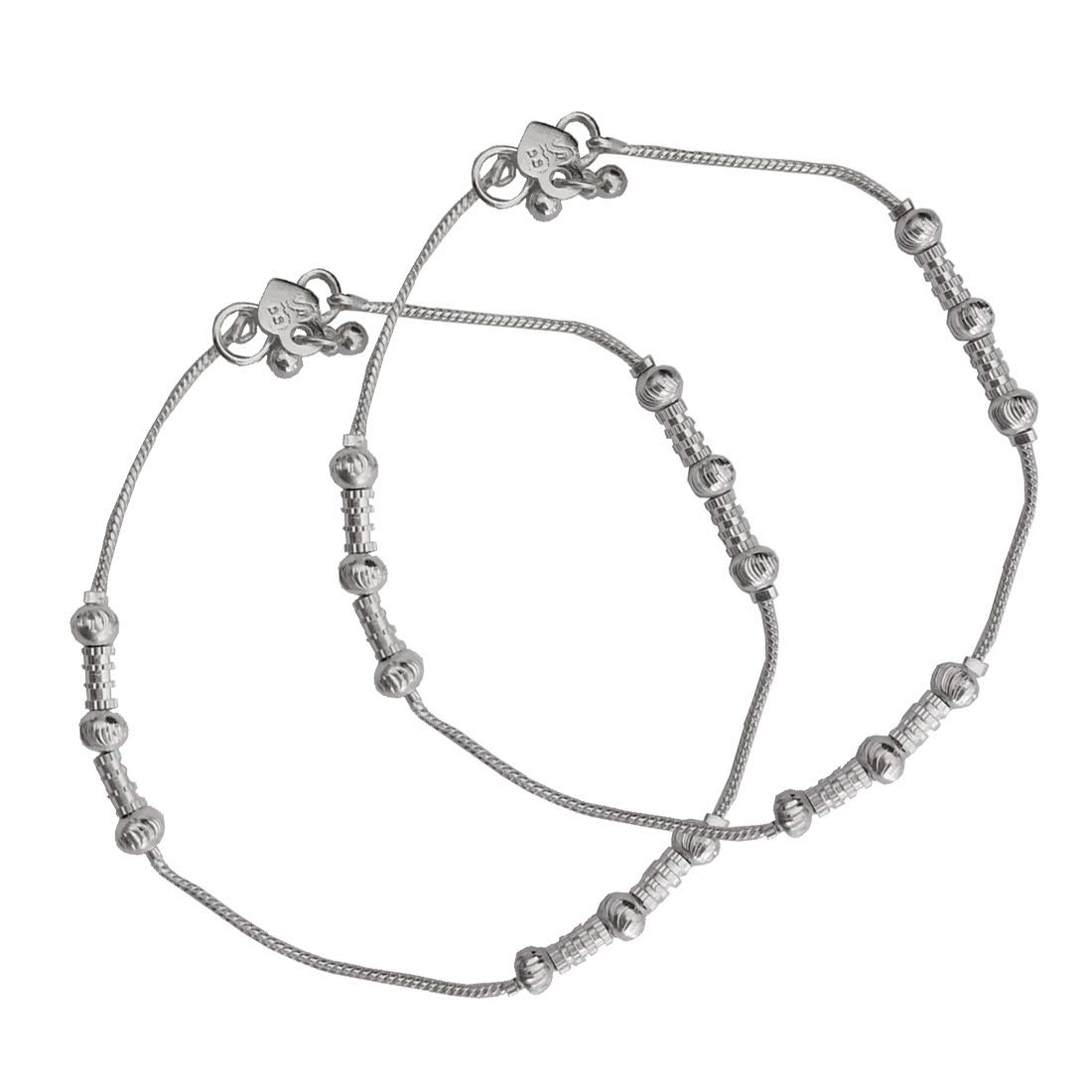 Indian Traditional Jewellery Silver Plated White Metal Alloy with Fancy ...