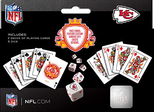 Snapklik.com : MasterPieces Game Day - NFL Kansas City Chiefs 2-Pack ...