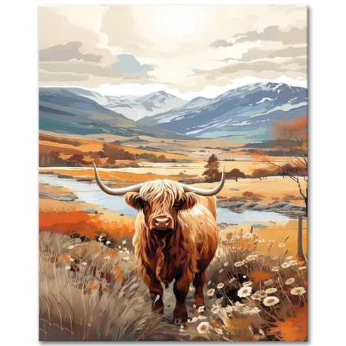 Kuh Gemälde – Die 15 besten Produkte im Vergleich - BetterFamily