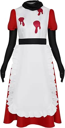 Amazon.com: JEQHOZ Anime Vaggie Hazbin Hotel Cosplay Costumes Nifty ...