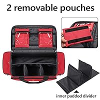 Trunab Emergency Responder Trauma Bag Empty, Professional First Aid Kits Storage Medical Bag ...