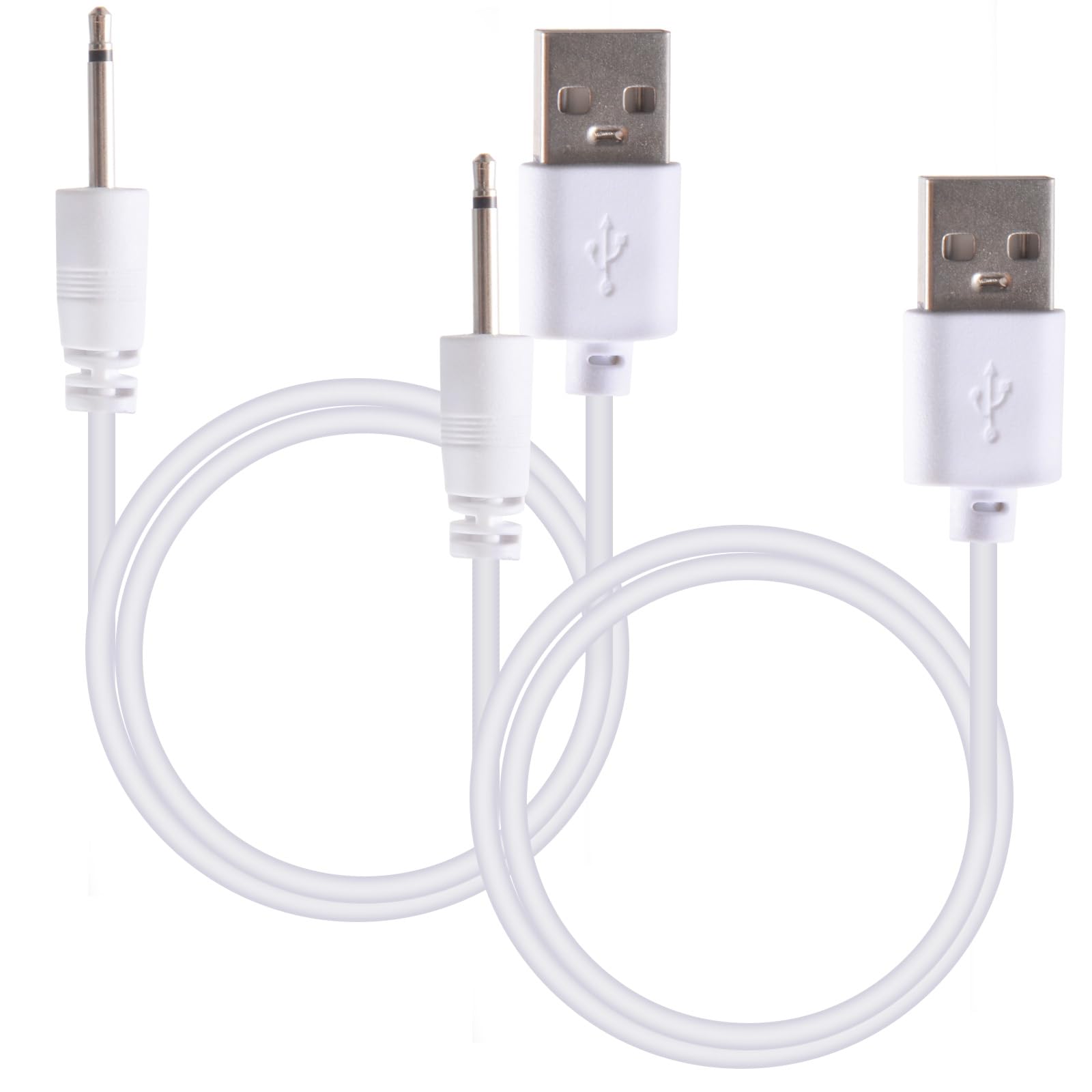 Amazon.com: 2 Pack Sex Toy Vibrator DC Charging Cable, USB Charge Cord ...