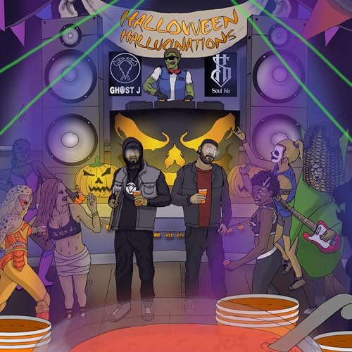 Écouter Halloween Hallucinations par Ghost J feat. Soul Ku sur Amazon ...