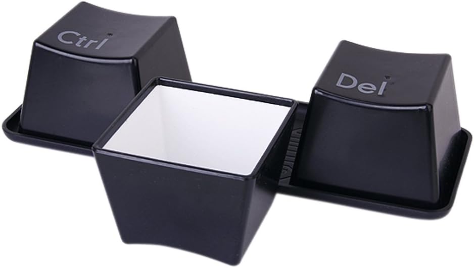 Amazon.com | Keyboard Mug Cup 3 Pack (Black Optional) by HICDD: Ctrl ...
